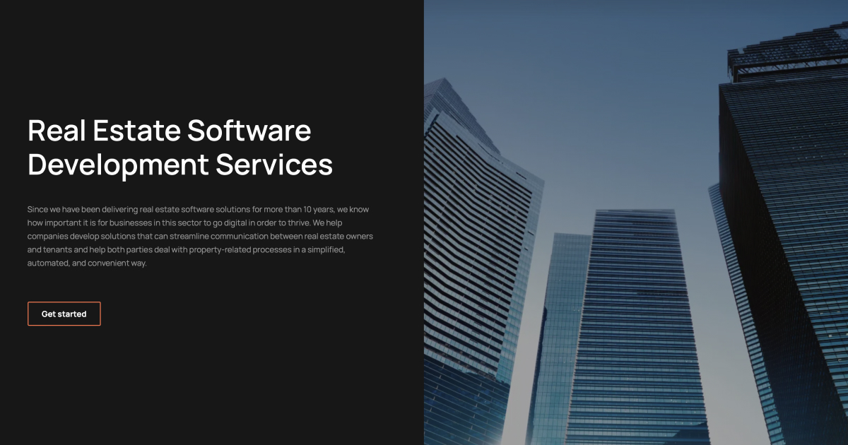Real Estate Software Development Company