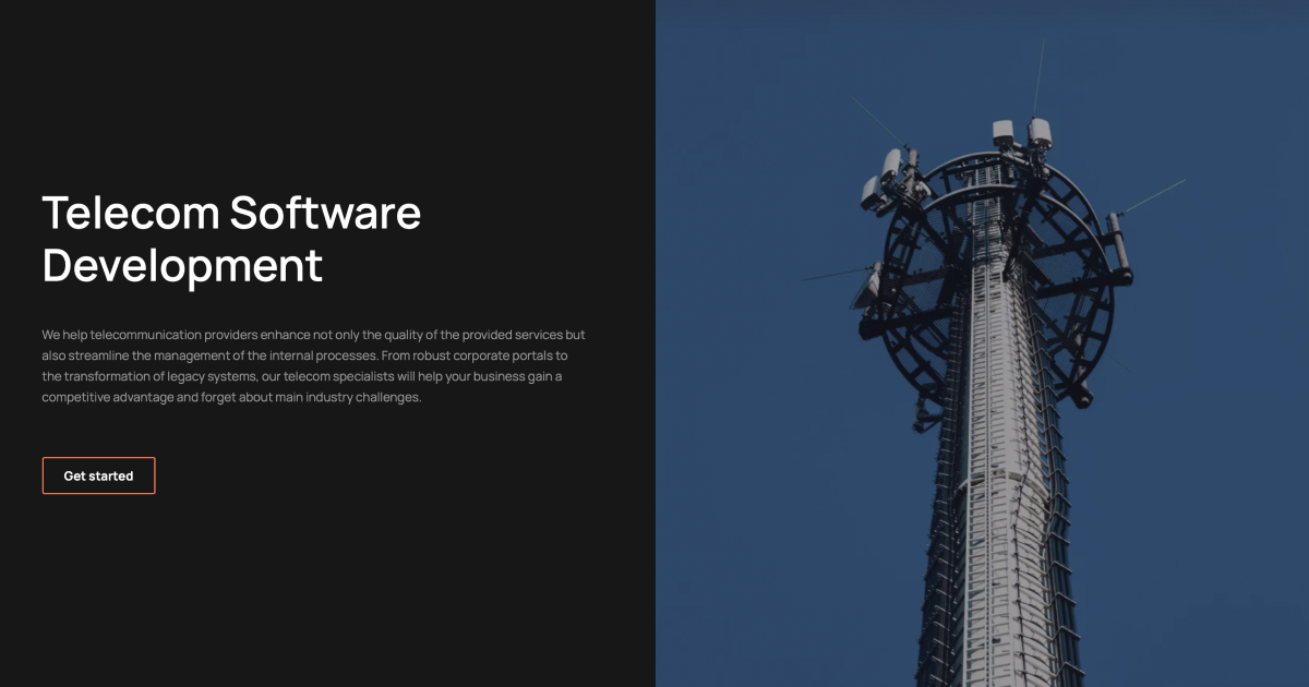 Telecom Software Development Services for Enterprises