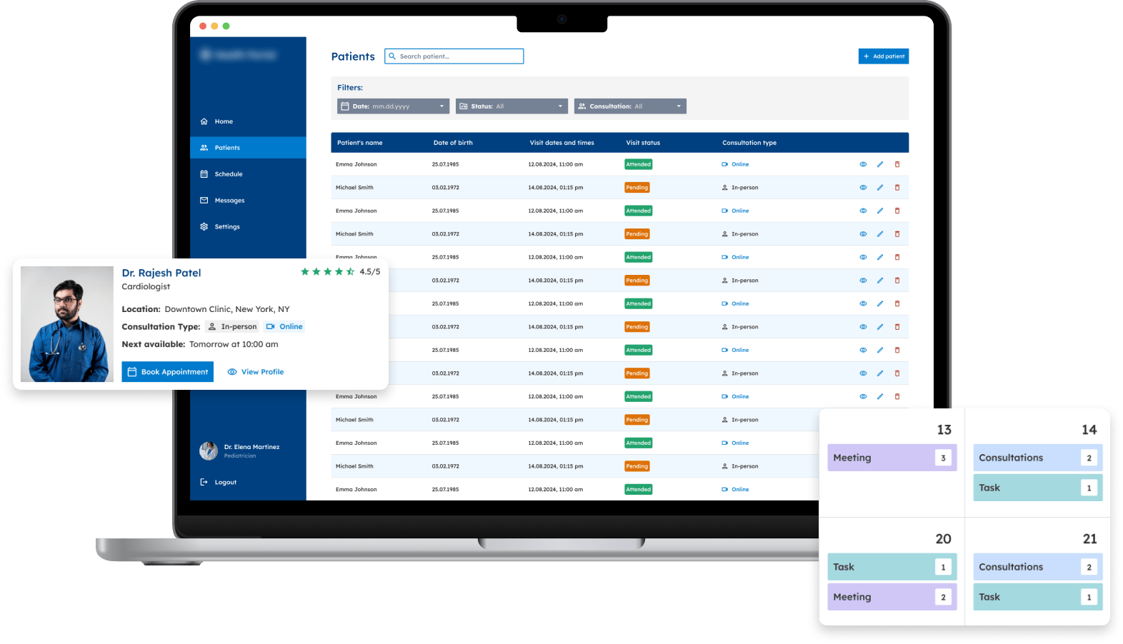 Portal for medical document management - Aimprosoft
